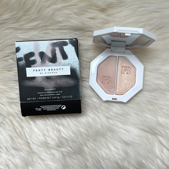 Fenty Beauty | Makeup | Fenty Killawatt Highlighter Duo In Mean Money ...